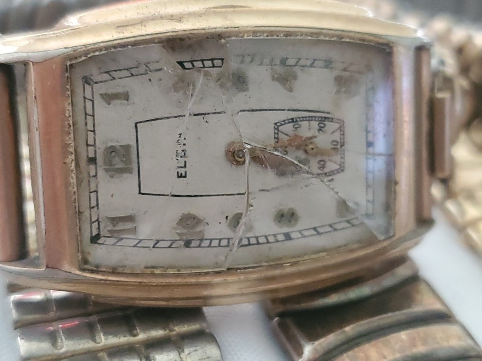 Vintage Watch Bulova Elgin & Watch Bands Lot Parts Repair Scrap | eBay