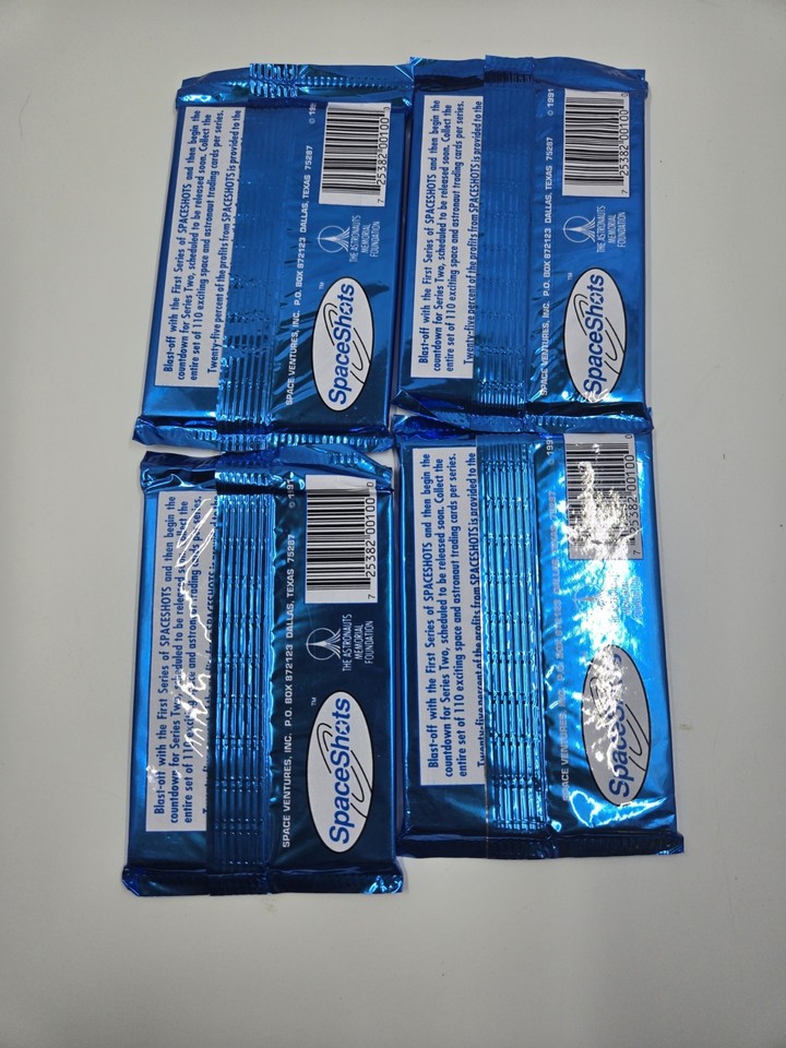 Space Shots Trading Card Series 1 Factory Sealed 1991 Space Shuttle ...