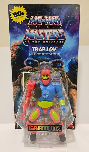 Masters of the Universe Origins Trap Jaw Cartoon Collection Unpunched ...