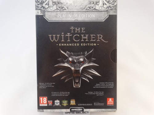 The Witcher Enhanced Edition Platinum Gdr Rpg Pc Computer Original Complete | eBay