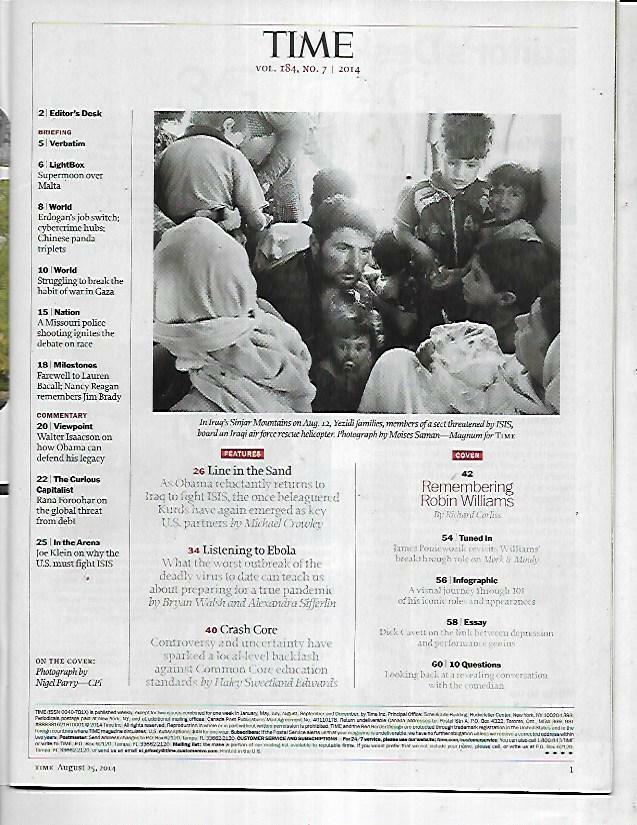 Robin Williams Time Magazine