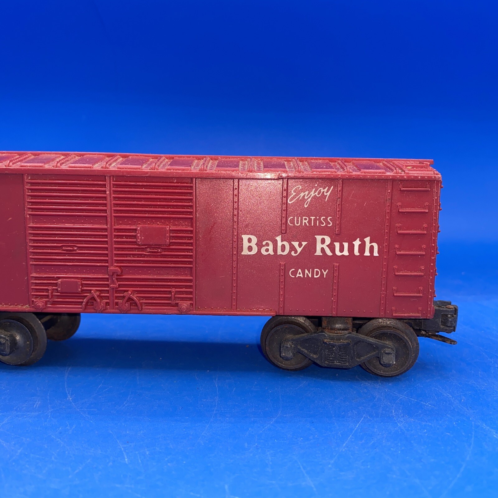 Vintage LIONEL X6014 Post War Curtiss Baby Ruth Candy Red Box Car | eBay