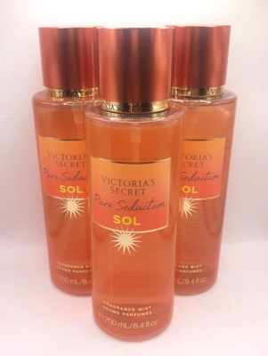 VICTORIA'S SECRET PURE SEDUCTION SOL BODY MIST 8.4 FL OZ (SET OF 3) | eBay