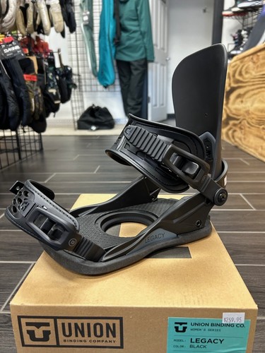 UNION LEGACY MEDIUM BLACK (23-24) BINDINGS *NEW IN BOX* | eBay