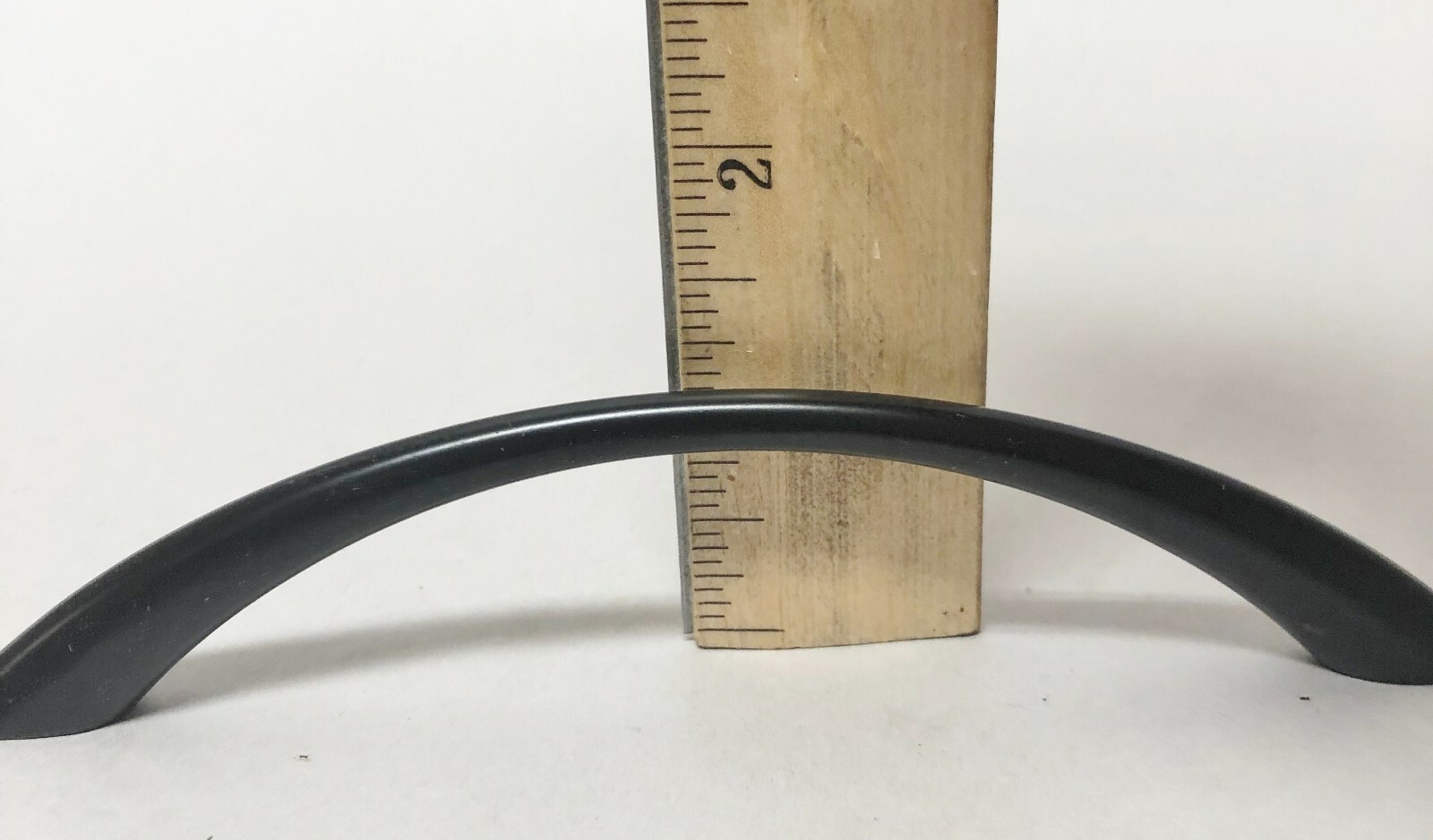 Hafele Arched Bow Cabinet Drawer Pulls Black 5" Centers #9769 | eBay