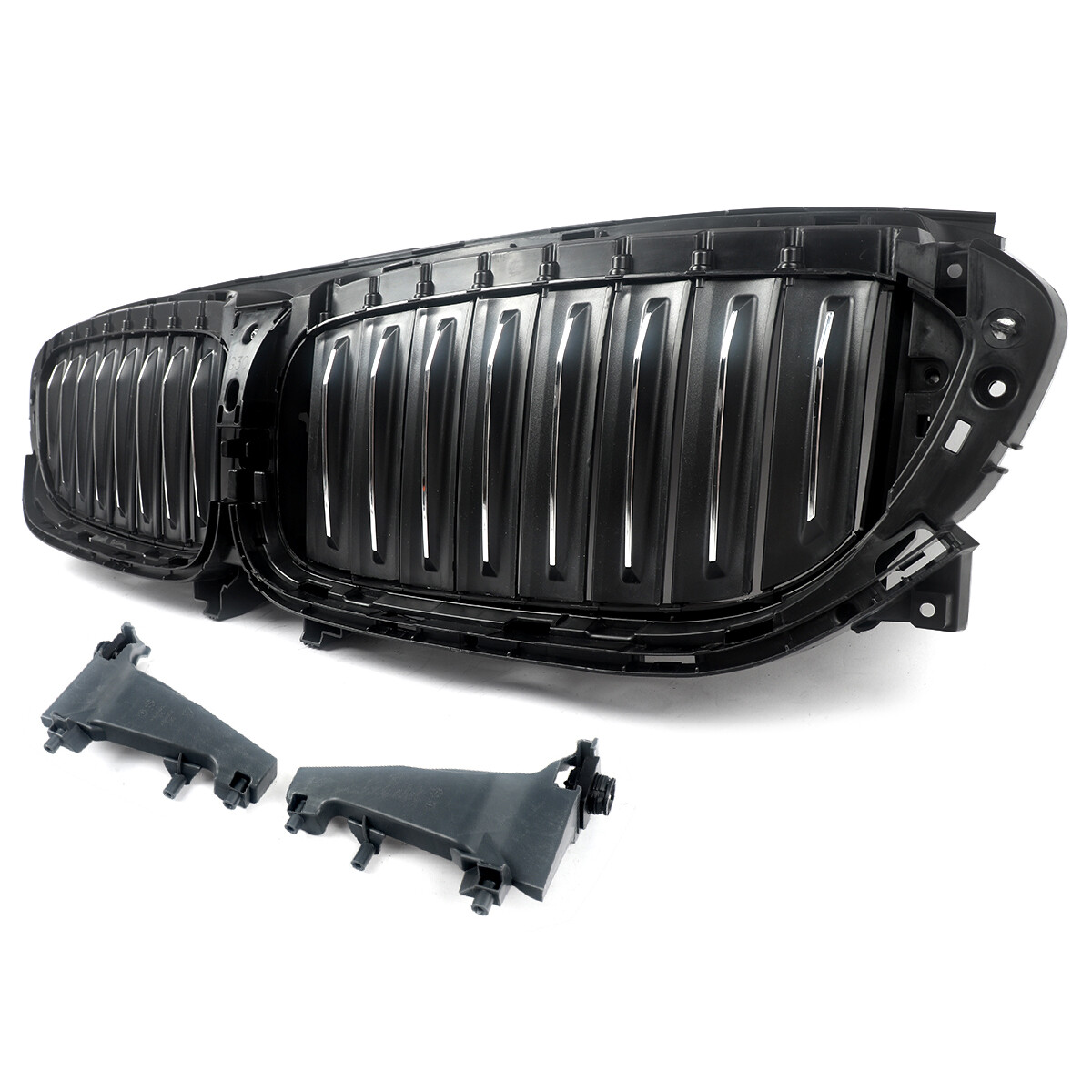 For BMW G30 G31 530i M550i 2017-2020 Front Radiator Grille Active Air ...