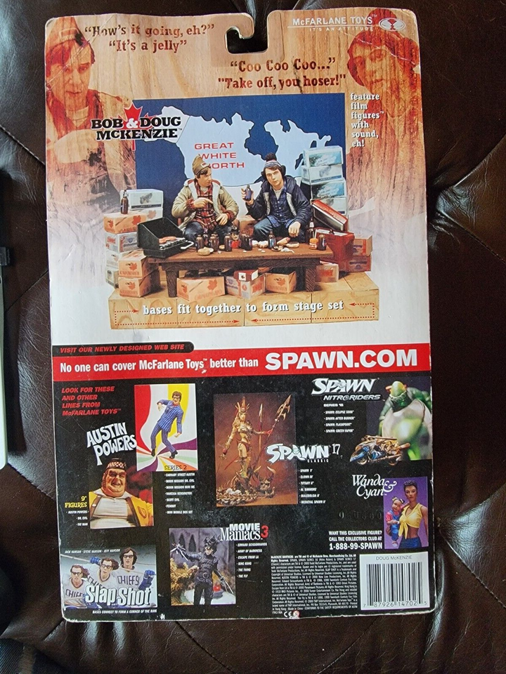 Bob And Doug Mckenzie Feature Film Action Figurines, McFarlane Toys ...