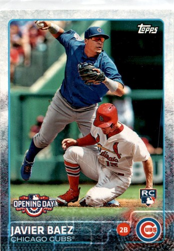 2015 Topps Opening Day Baseball Javier Baez #188 RC | eBay