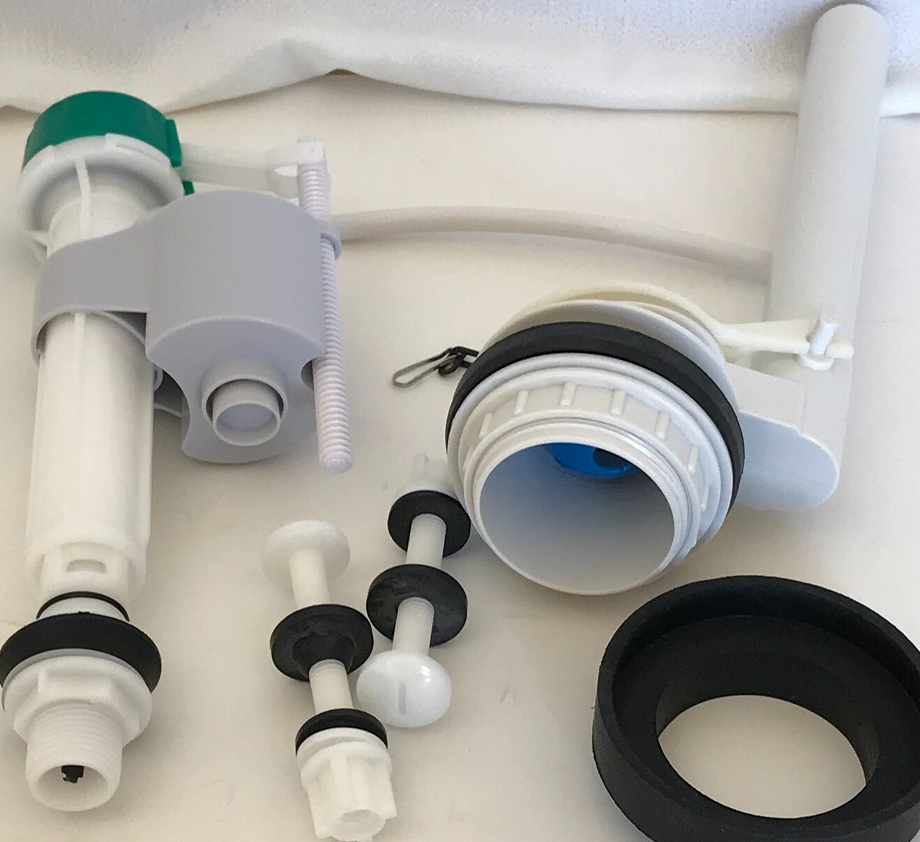 Lowes, AquaSource, Two piece toilet, Fast Fill Valve, 2.5 inch Flush ...