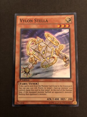 Yu-Gi-Oh! TCG Vylon Stella Hidden Arsenal 6: Omega Xyz HA06-EN006 ...