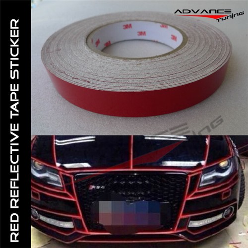 3M Red Reflective Sticker Pinstripe Traffic Safety Visible Roll Film ...