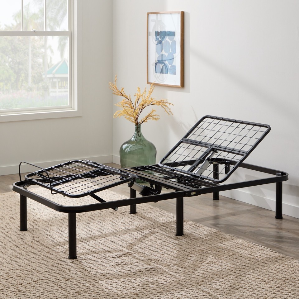 Linenspa Adjustable Base - Bed Frame with Independent Head and Foot ...