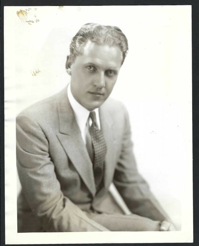 PHIL DEWEY VINTAGE 1931 NBC RADIO PORTRAIT ORIGINAL PHOTO | eBay