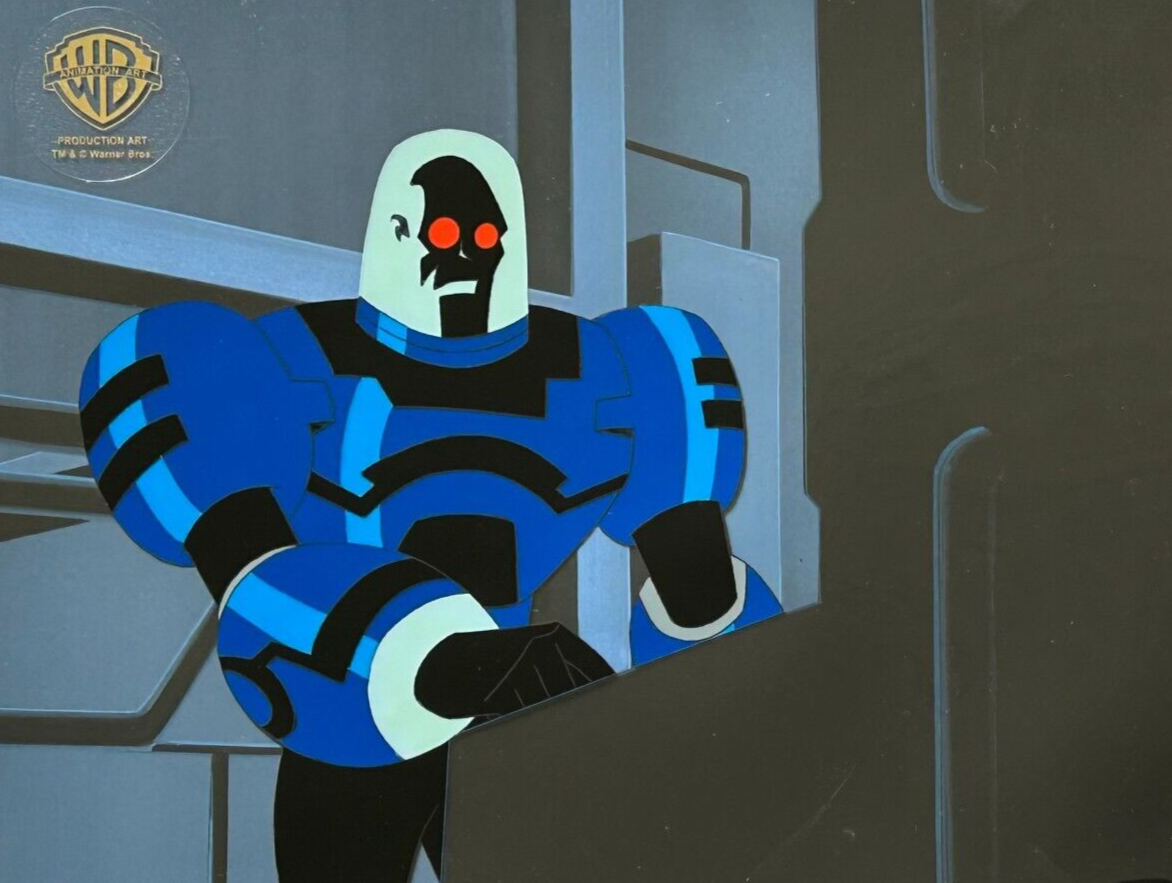 BRUCE TIMM rare MR FREEZE cel F38 Computer BATMAN BEYOND Meltdown BTAS ...