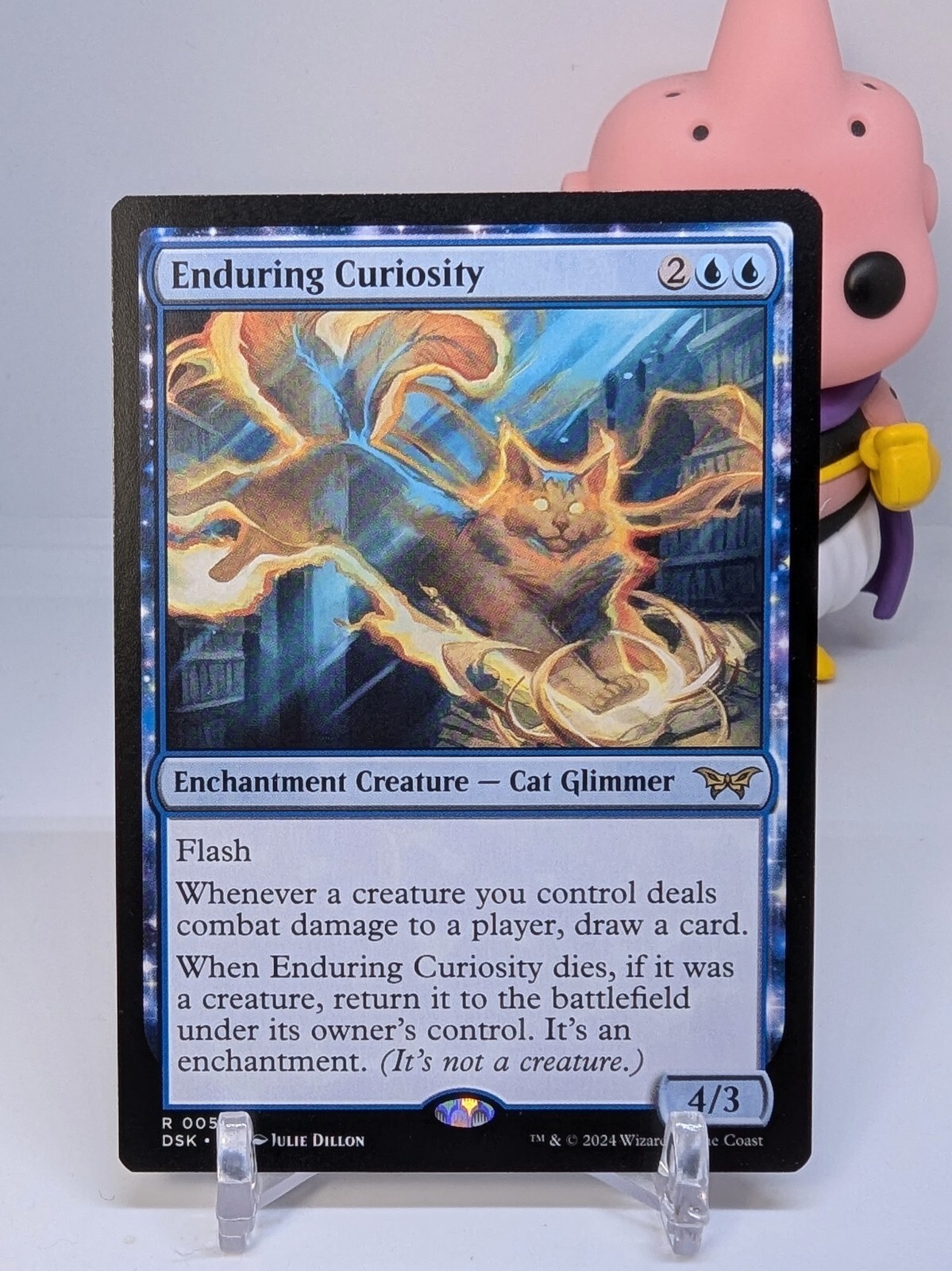 Enduring Curiosity 🐾NM🐾 Duskmourn: House of Horror 🐾 Magic The ...