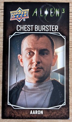 2021 Upper Deck Alien 3 Movie Chest Burster Mini Card #M11 Aaron | eBay