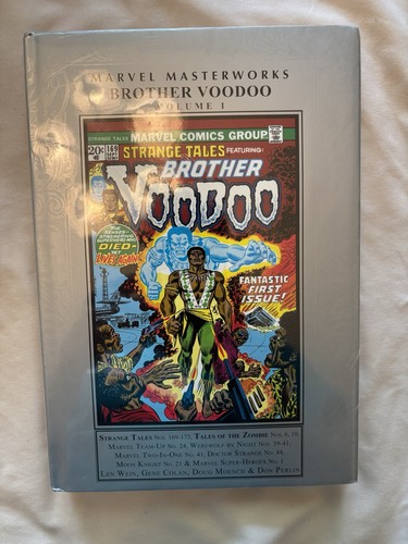 Marvel Masterworks: Brother Voodoo Vol 1 HC Brand New Sealed Strange Tales 169 | eBay