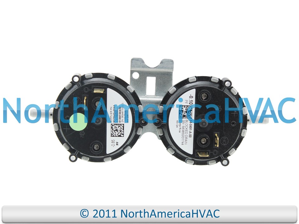 Furnace 2 Stage Air Pressure Switch Fits 9375VD-0044 64-0491-A-00 -0.10 ...