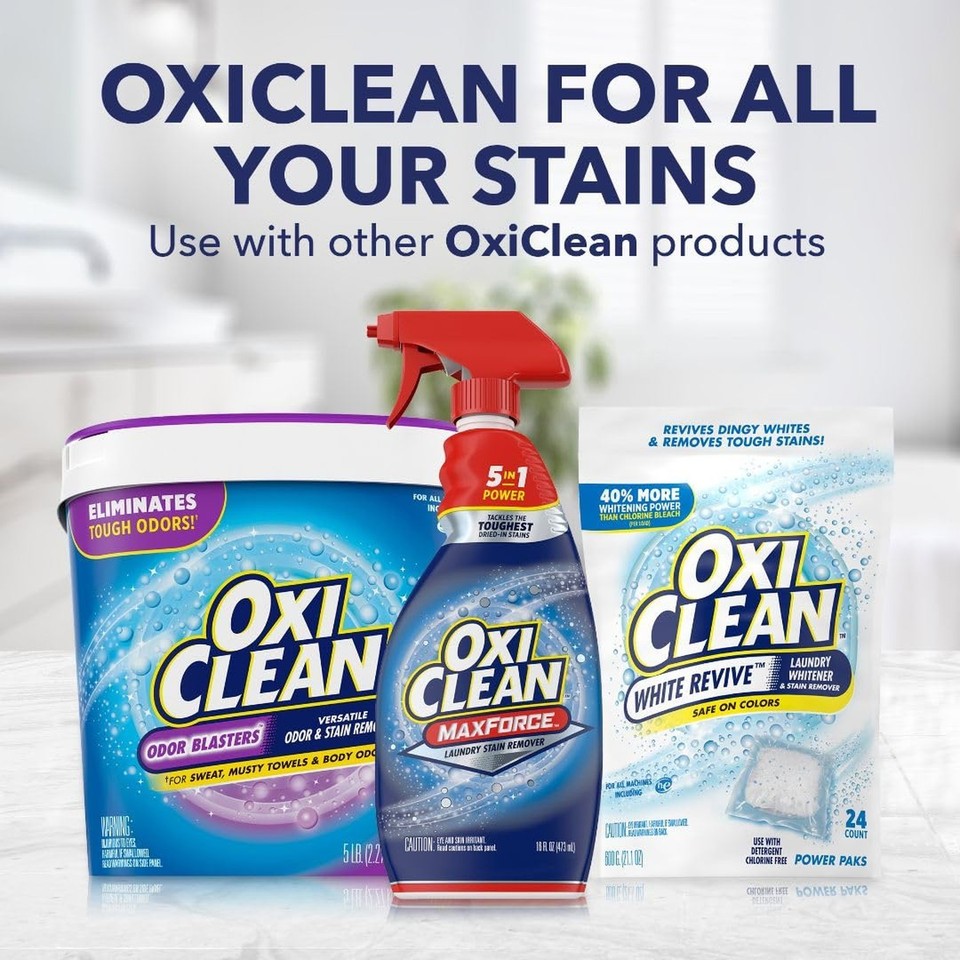 OxiClean Max Force Laundry Stain Remover Spray Refill, 48 fl oz | eBay