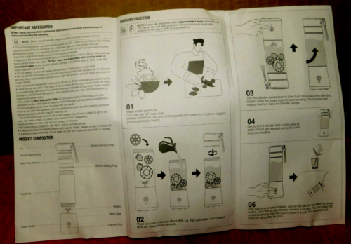 CWC (Cook With Color)~Portable Blender Model #CPBC01 SAG Green 2023 | eBay