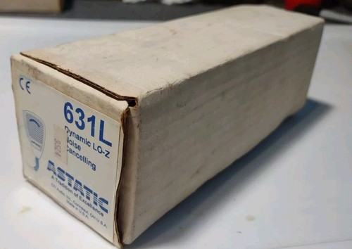 Astatic 631L Omnidirectional Dynamic Low Z Handheld Microphone New Open ...