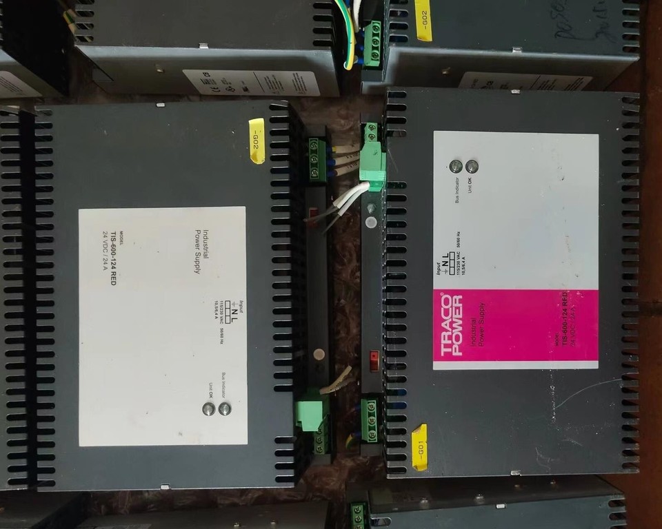 1pc USED TRACO POWER TIS-600-124 RED TESTED By DHL or FedEx #VJT1 CH | eBay