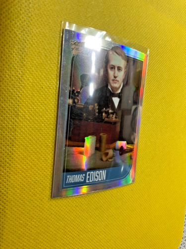 THOMAS EDISON 2021 SUPER PRODUCTS SILVER MIRROR #42 AA55 | eBay