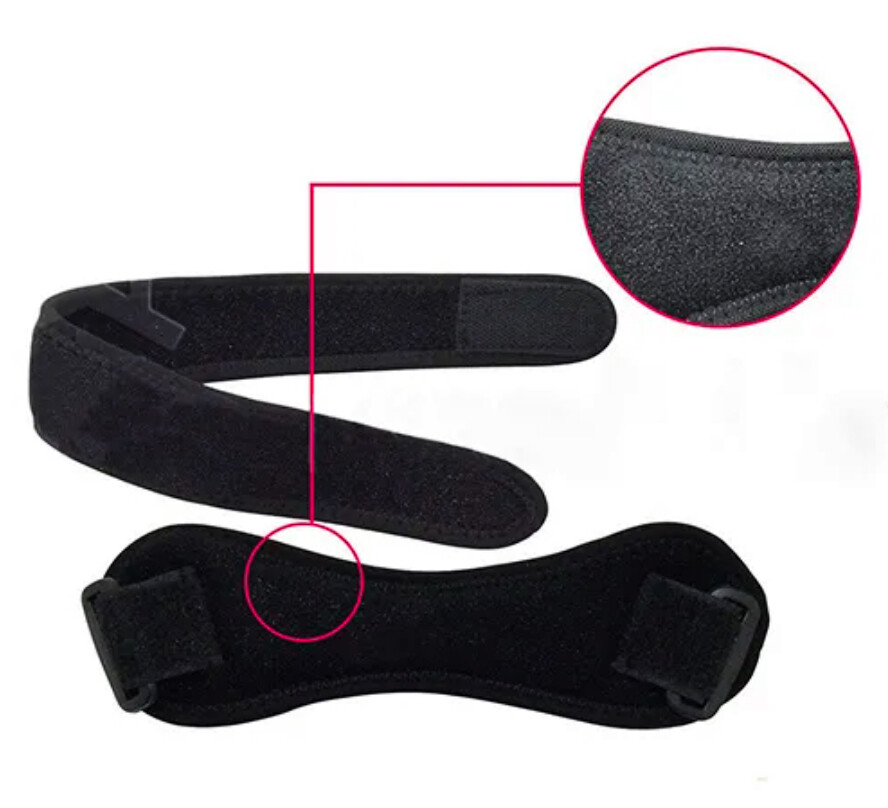 1 PAIR PATELLA KNEE SUPPORT STABILIZER STRAP BAND TENDON ARTHRITIS PAIN ...