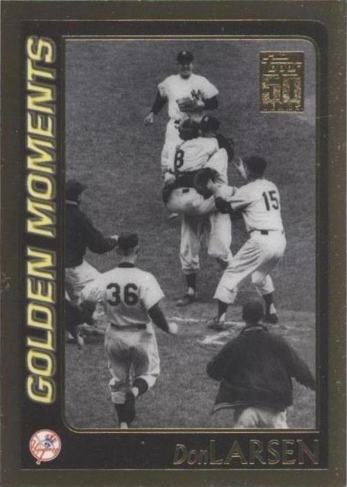 2001 Topps - Golden Moments Don Larsen #378 Gold /2001 for sale online ...