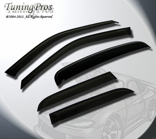JDM Outside Mount Vent Window Visor Sunroof 5pc Chevrolet Pickup S10 01 ...