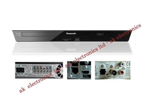 Panasonic 5.1 3D Blu-Ray DVD Home Cinema Full HD Player Smart Amplifier ...