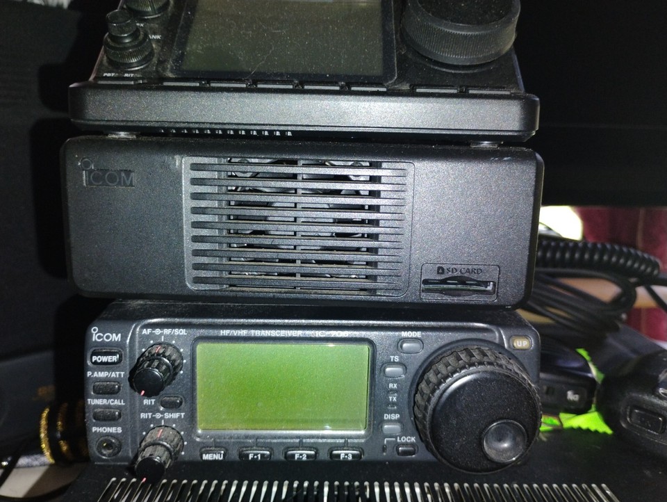 Icom Collection Of Three Transceivers. IC706-IC7100-IC756pro2 | eBay