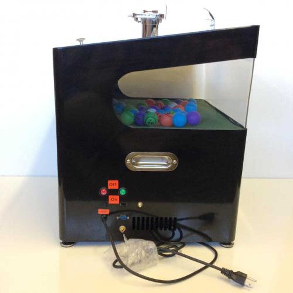Black Professional Table Top Bingo Blower w/ Standard Electronic 5Ft ...