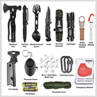 Survival Gear and Equipment Kit 21 in 1, Tactical Tool Hunting Outdoors ...