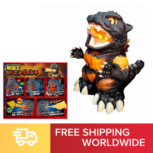 Shine Humidifier King Burning Godzilla LED Light Roaring Sound Effect ...