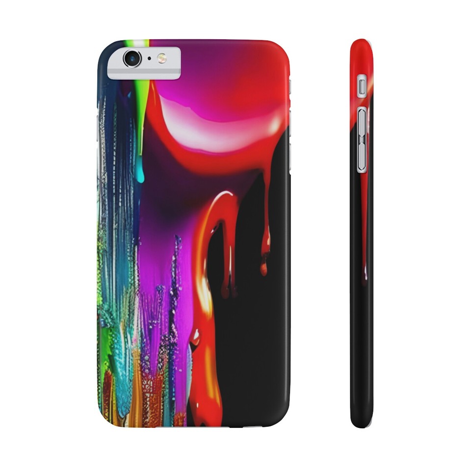 Paint Drip Graphic Design Protective Phone Case Slim Phone Cases, Case ...