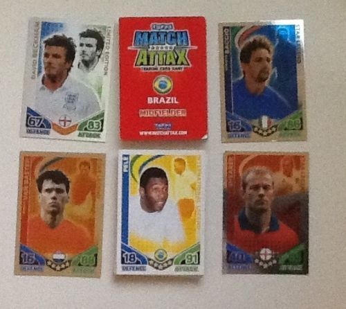 Topps Match Attax World Cup 2010 Player Cards - No's 249-297 & Legends ...