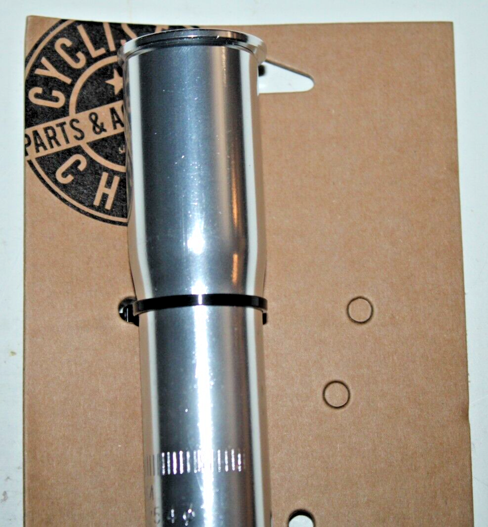 Extender Quill Stem Adaptor 25.4 to 28.6 Treadless Silver 145m Free USA ...