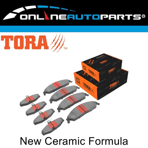 Front & Rear Disc Brake Pads Set for Fairlane Fairmont Falcon BA BF FG ...