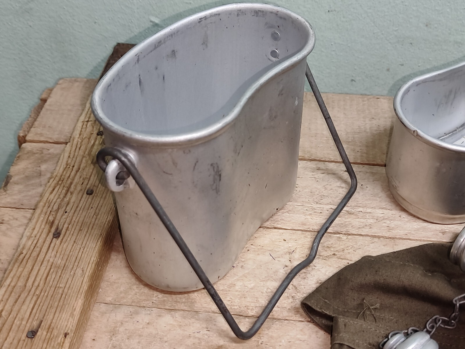 USSR Soviet Russian VDV Paratrooper Canteen Mess Kit Airborne Water ...