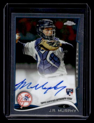 2014 Topps Chrome #69 J.R. Murphy Rookie Autograph | eBay