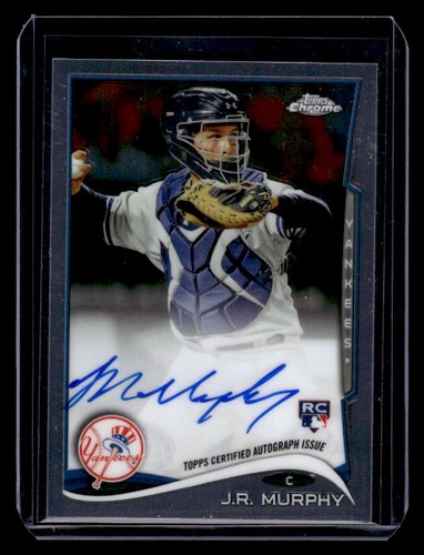 2014 Topps Chrome #69 J.R. Murphy Rookie Autograph | eBay