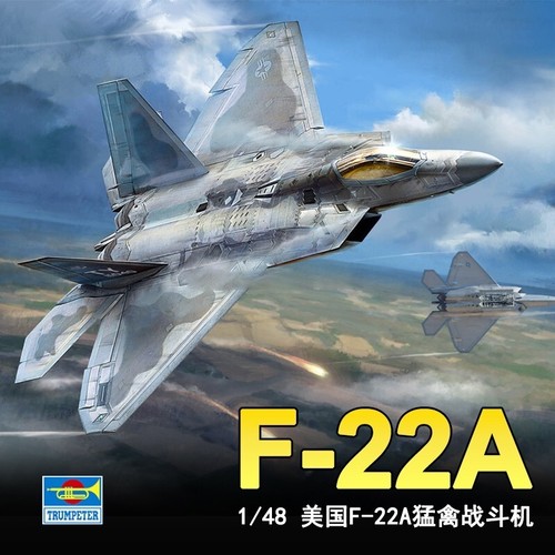 Trumpeter i love kit 62801 1/48 Scale F-22A Raptor Plastic Model Kit | eBay