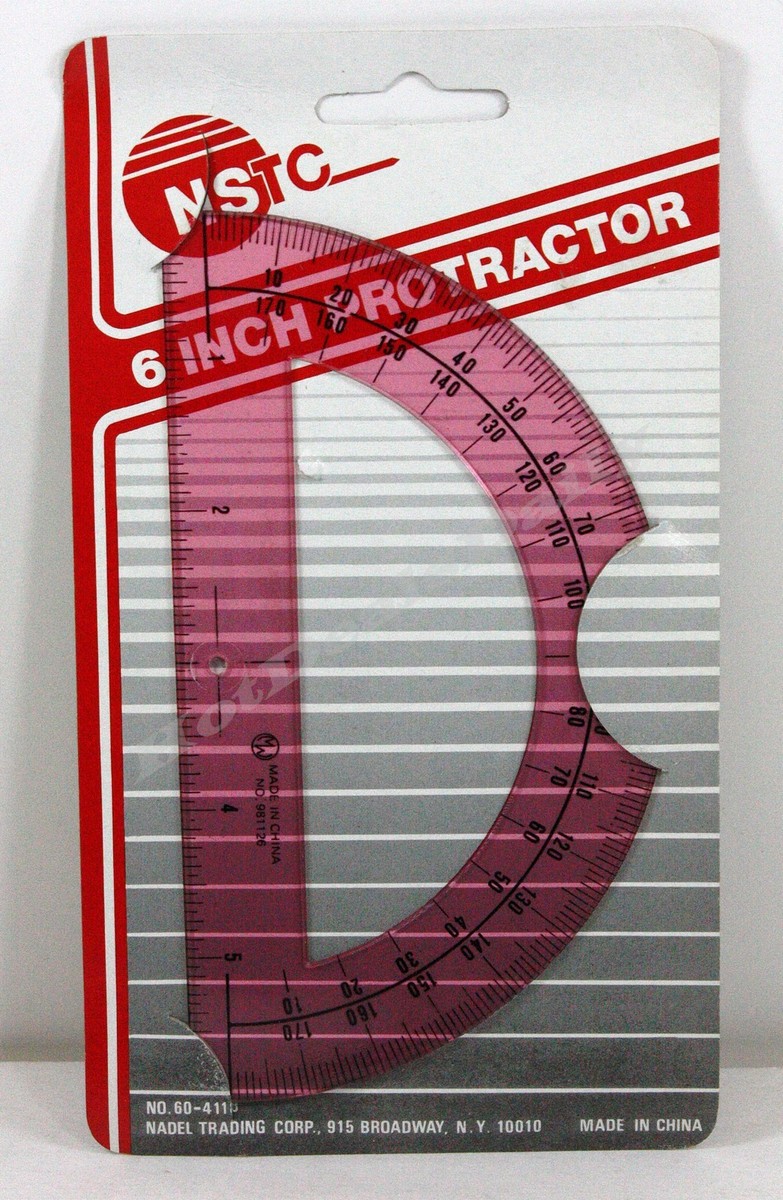 Pink Protractor