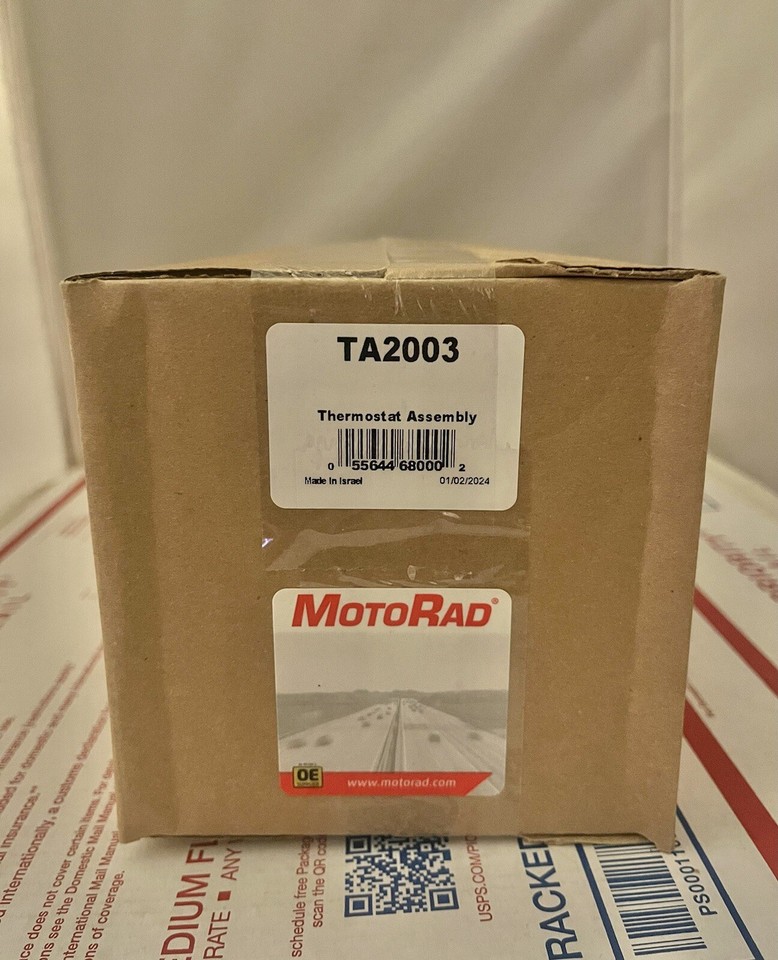 New MOTORAD Thermostat Assembly TA2003 Engine Thermostat Housing ...
