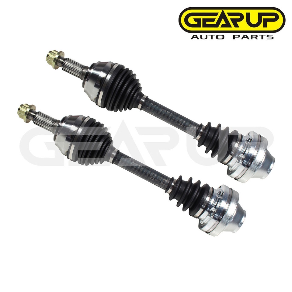 Front Pair CV Axle Joint Shaft Assembly for Audi Q7 AWD 3.0L V6 2011 ...