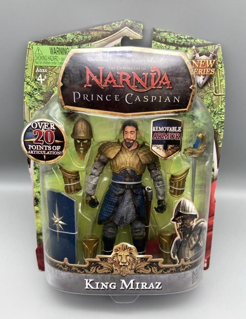 The Chronicles of Narnia Prince Caspian 6.5” NEW SERIES King Miraz | eBay