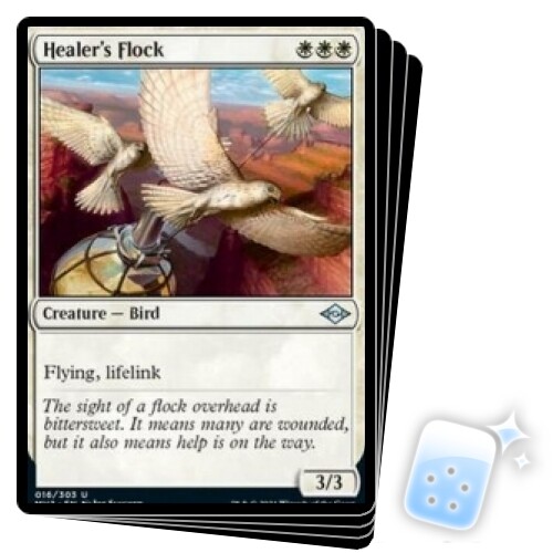 Healer's Flock X4 M/NM Magic: The Gathering MTG Modern Horizons 2 | eBay