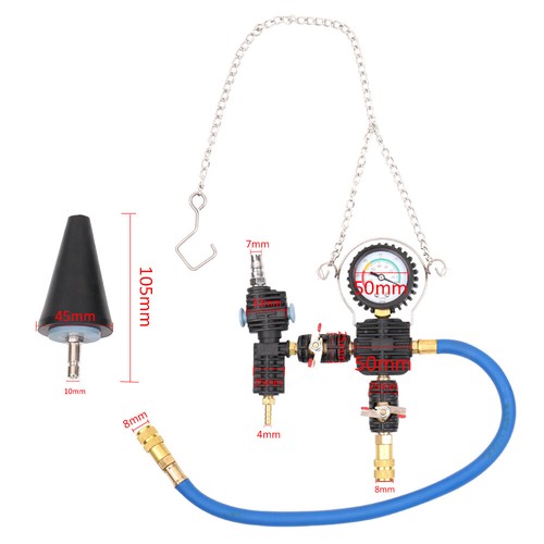 Vacuum Purge Tool Cooling System Vacuum Purge Coolant Refill Kit Car ...