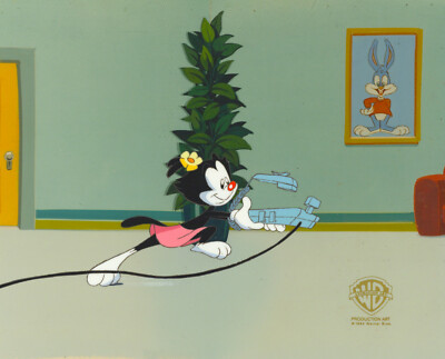 Animaniacs-Original Production Cel/Drawing- Dot-Temporary Insanity | eBay